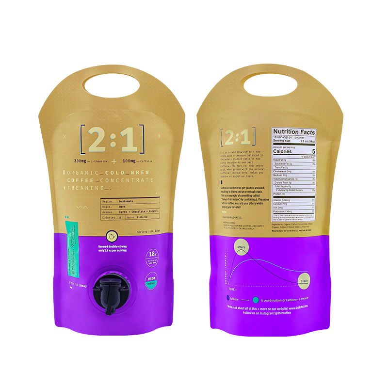 Stand-Up Pouch with Tap (Bagnum) | Custom Liquid Dispensing Pouches ...