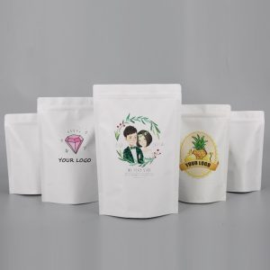 Custom Printing Resealable Heat Seal Zip Lock Bag Stand Up Pouch ...