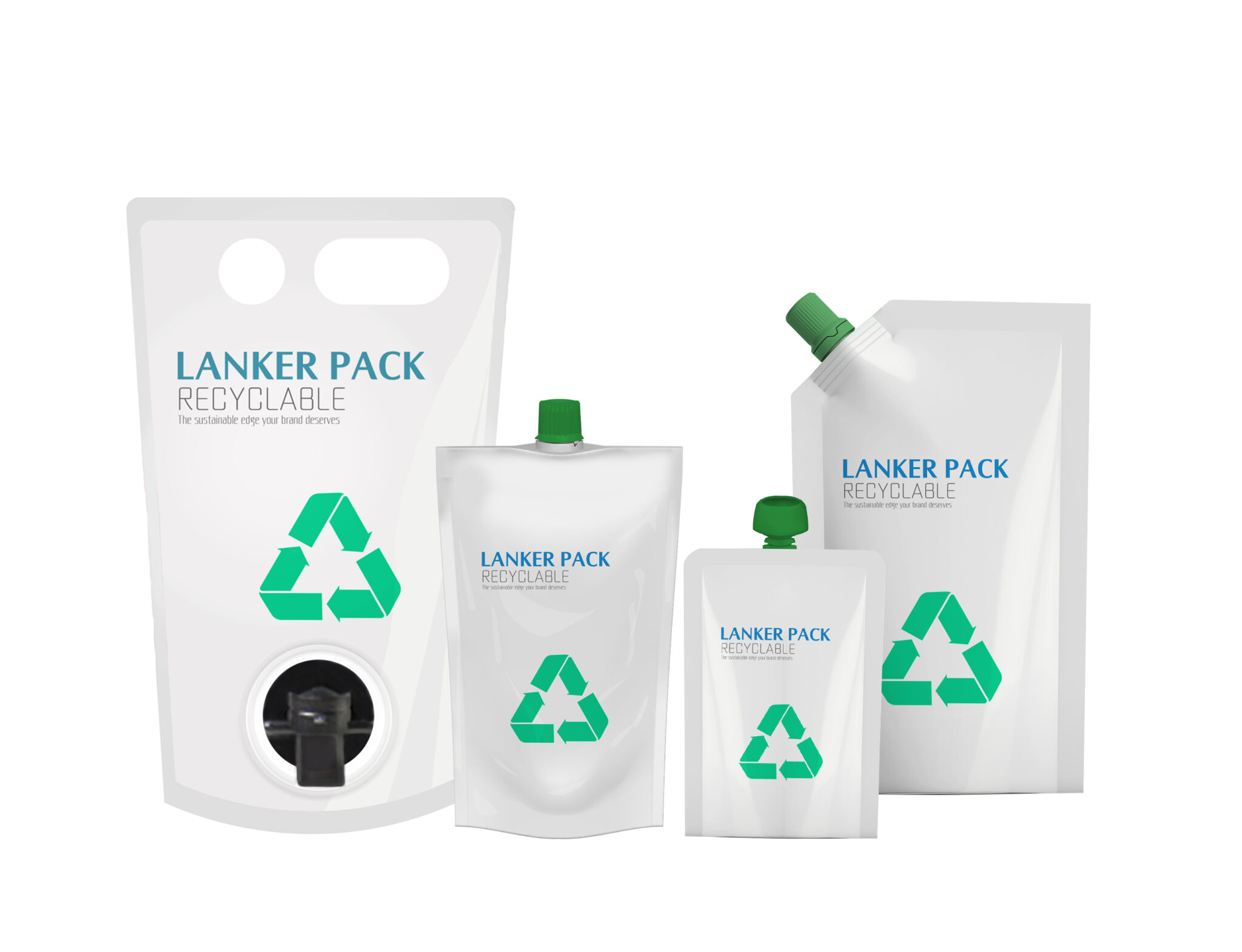 Recyclable Liquid Pouches | Eco Liquid Packaging | Lanker Pack